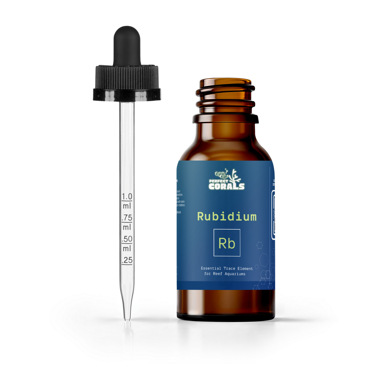 Rubidium, 120 mL, Highly Concentrated Trace Element Supplement for Ree ...